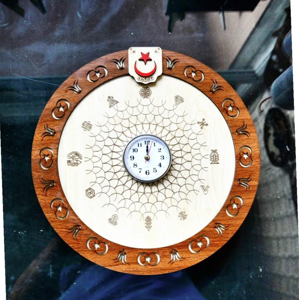 Anadolu 30 cm Saat v2 - HR Tasarım & Lazer Kesim - Osmaniye